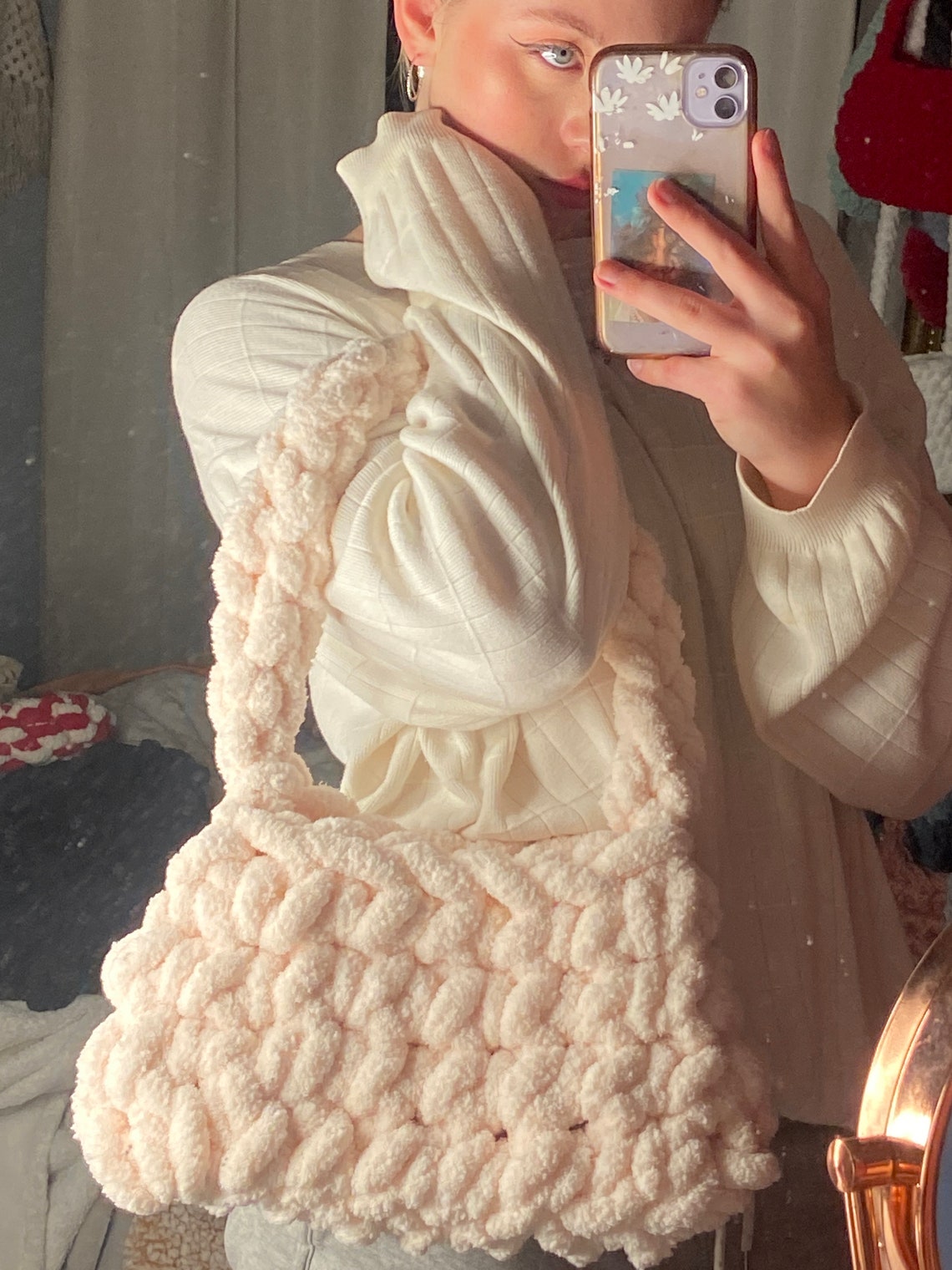 Chunky Crochet Bag Pattern, Quick Chunky Purse Pattern, Cute Crochet ...