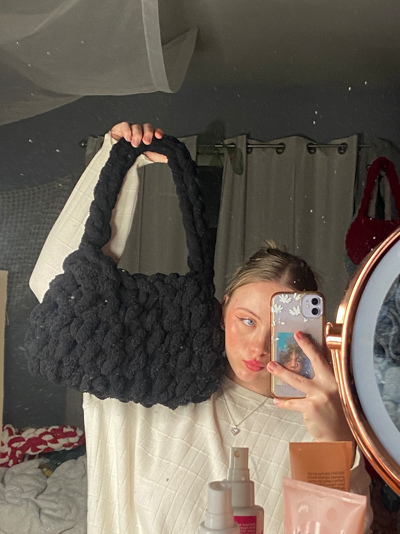 Chunky Crochet Bag Pattern: 30-minute Crochet Tote (digital Download ...