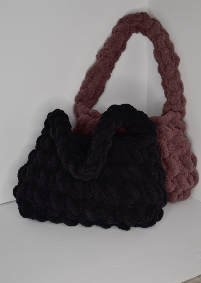 Chunky Crochet Bag Pattern: 30-minute Crochet Tote (digital Download ...