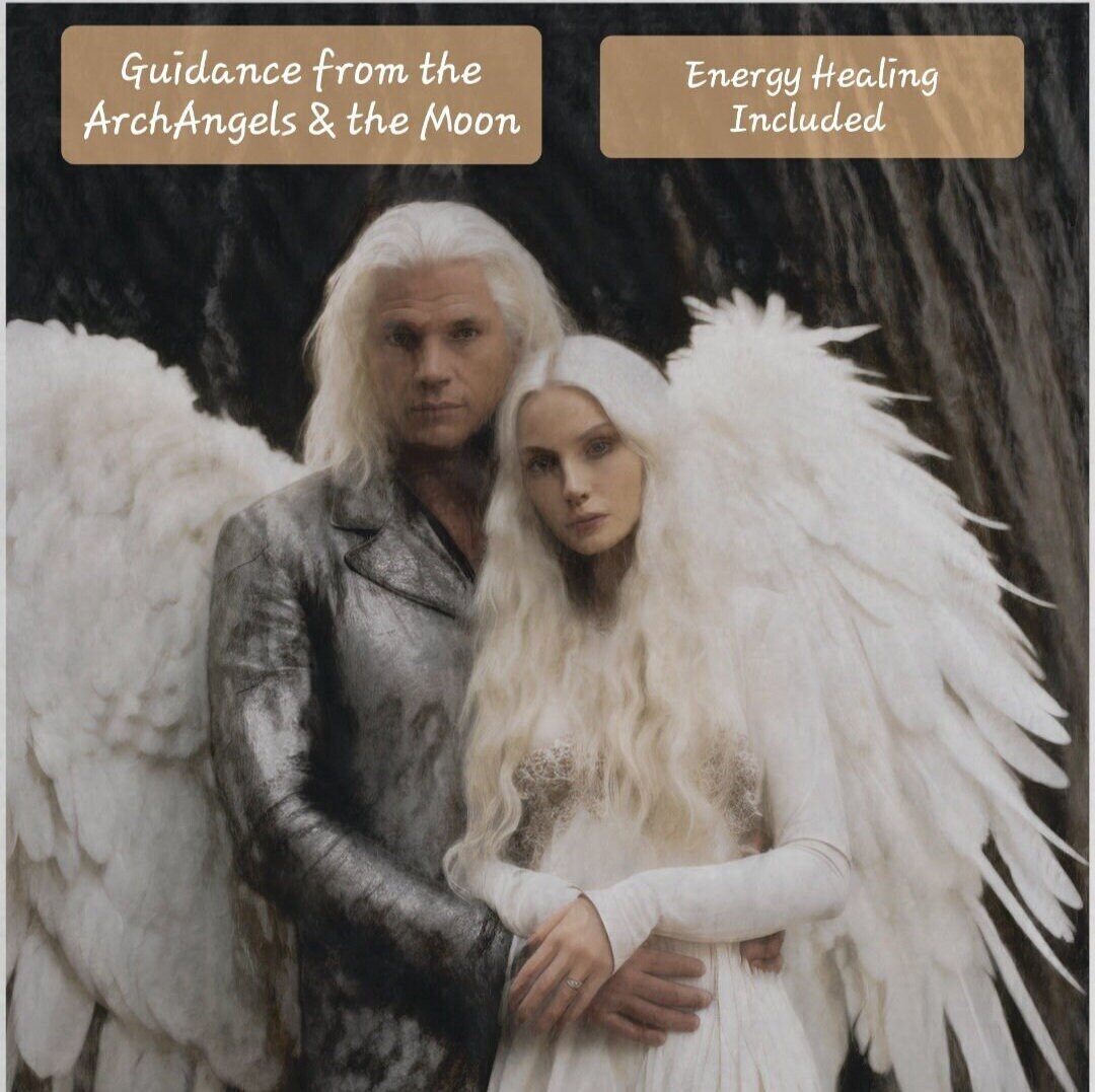 Guidance From the Arch Angels and the Moon - Etsy