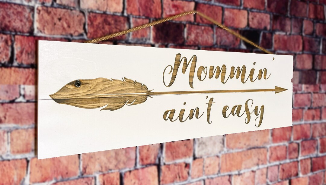 Mom Signs Custom Engraved Wood Signs | Laser Engraved | Custom Gifts ...