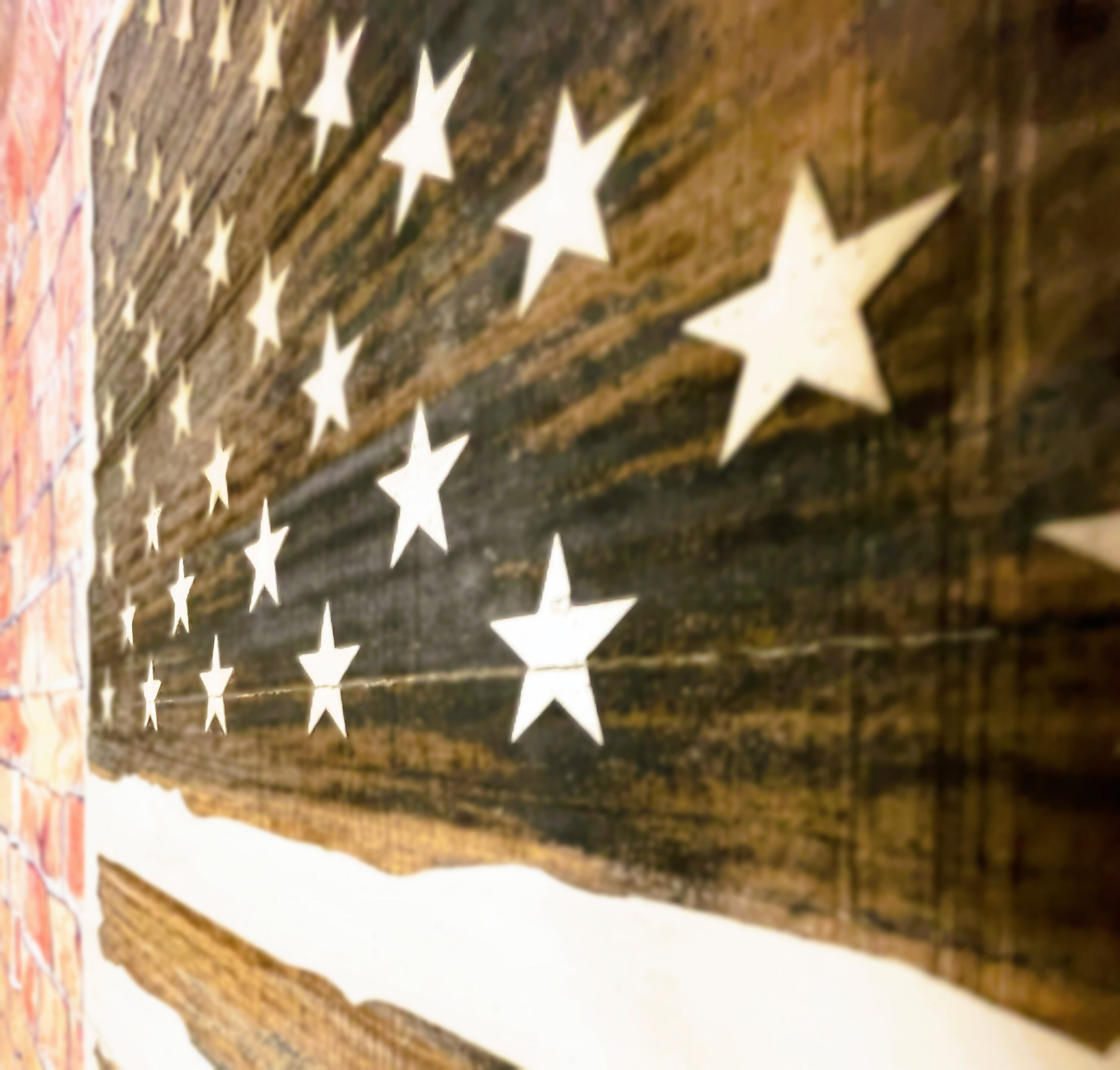 American Flag Engraved Wood Sign Custom Engraved Rustic Wood Sign ...