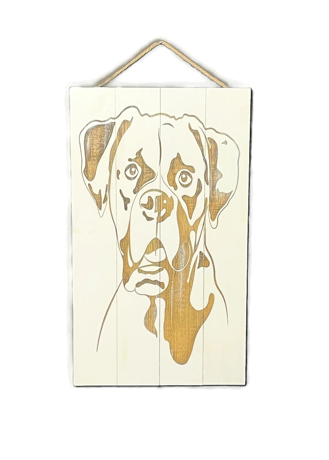 The Pooch Sign | Laser Engraved | Pallet Wood Sign | Animal Sign | Pet ...