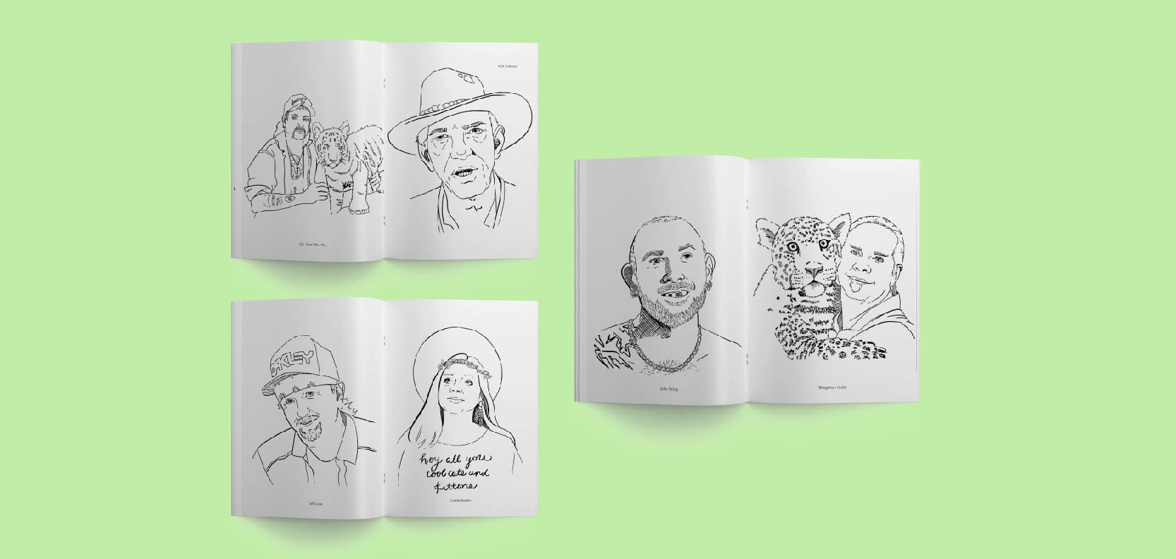 Tiger King Coloring Book - Etsy
