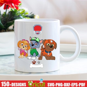750+ Paw Patrol SVG PNG DXF Bundle, Kids Birthday Designs, Cricut Files ...