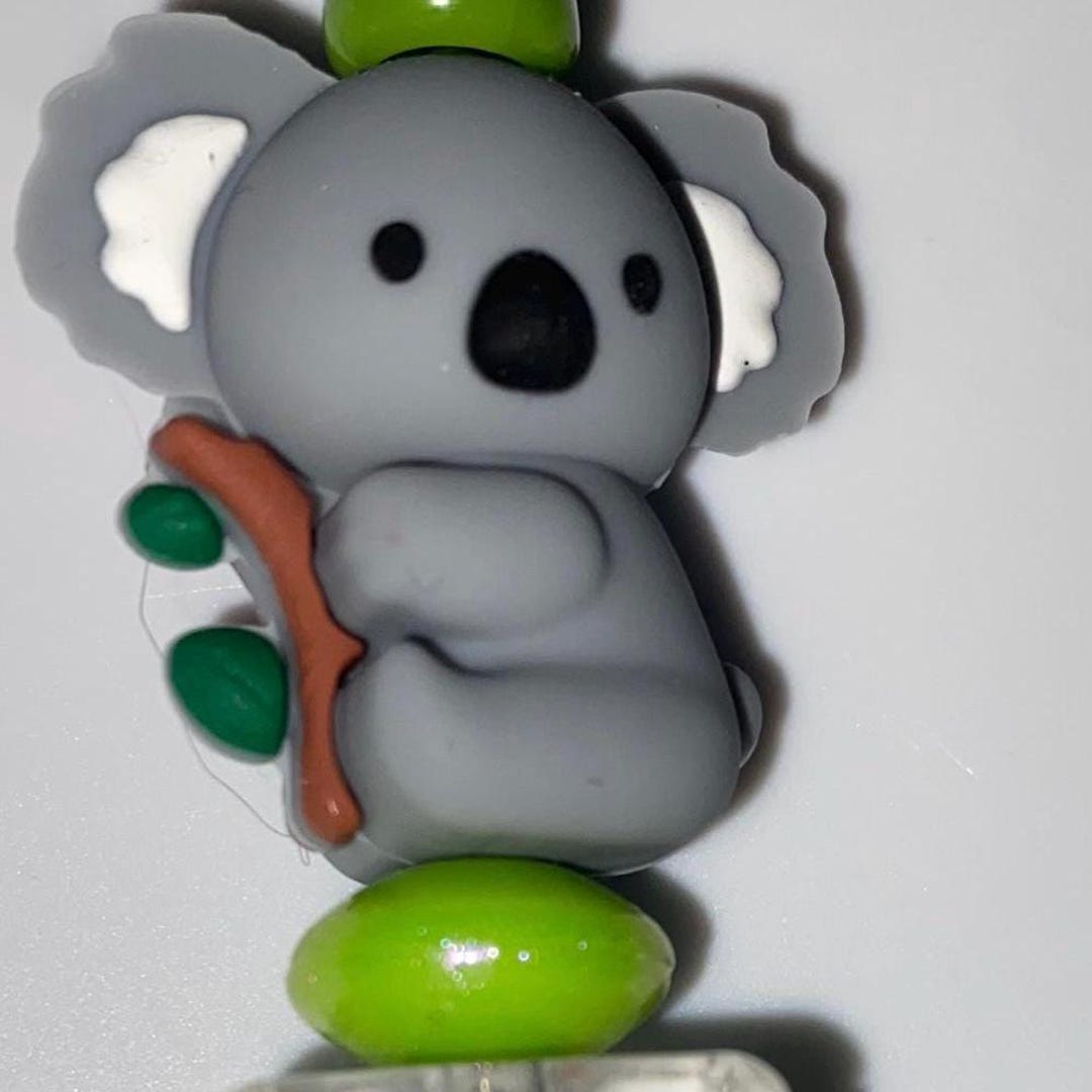 3D Koala Pen With Snow Globe Cube - Etsy