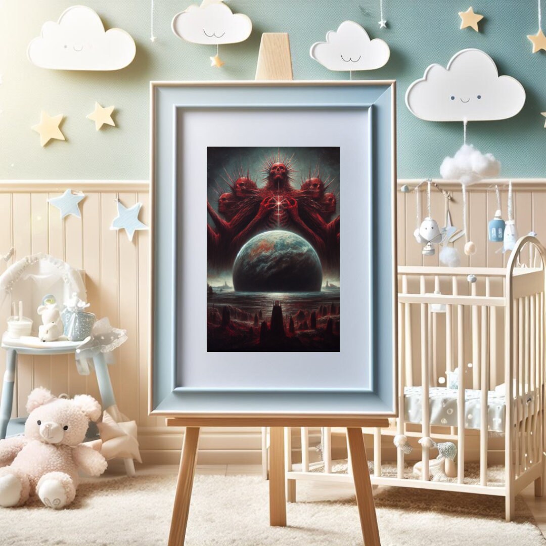 Demons Over Earth - Etsy UK