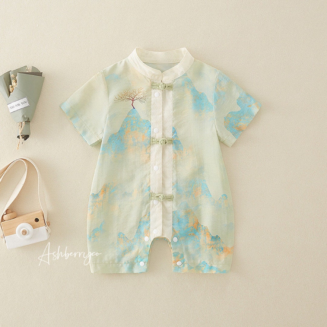 Chinese Baby Clothes, Baby Tang Suits Romper, Spring Summer Toddler ...