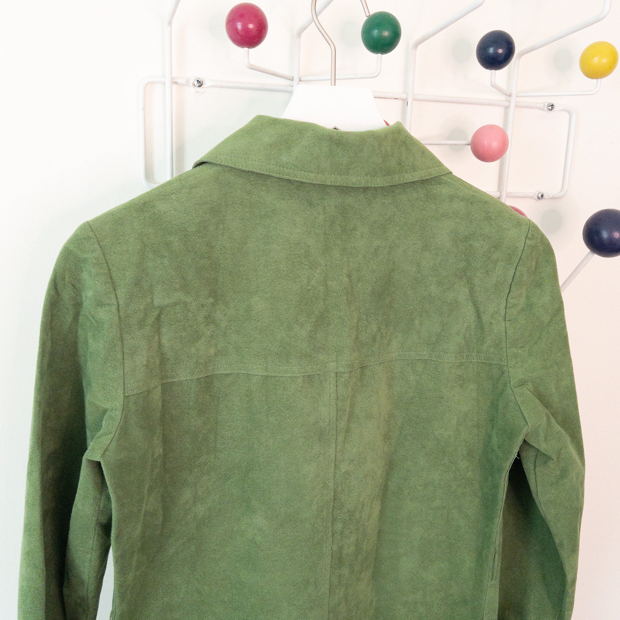 Vintage 1970s Ultrasuede Green A-line Dress - Etsy
