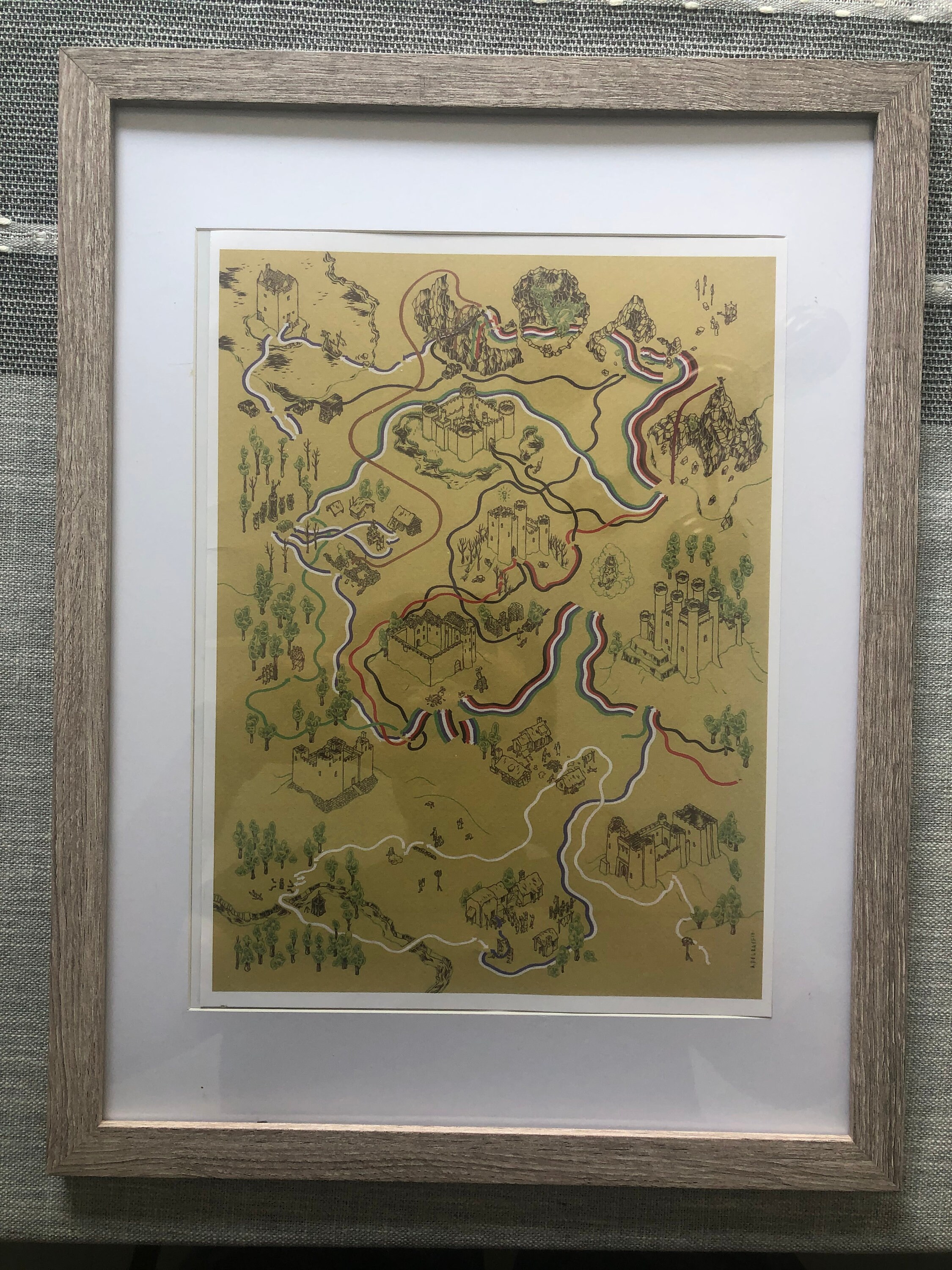 Monty Python & the Holy Grail Movie Map - Etsy