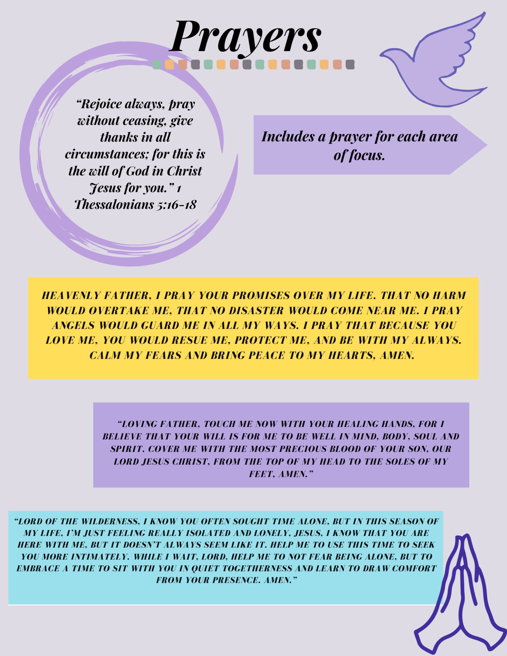 Digitial Prayer Diary- Prayers, Scriptures, Diary: Scriptures to Help With Sadness, Healing ...