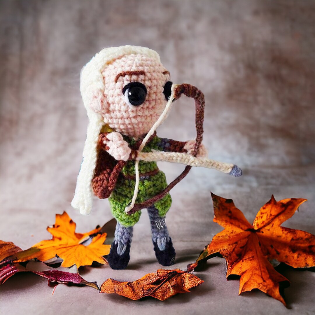 Crochet Amigurumi PDF Pattern Knitting Man Shooting Arrows Patterns Man ...