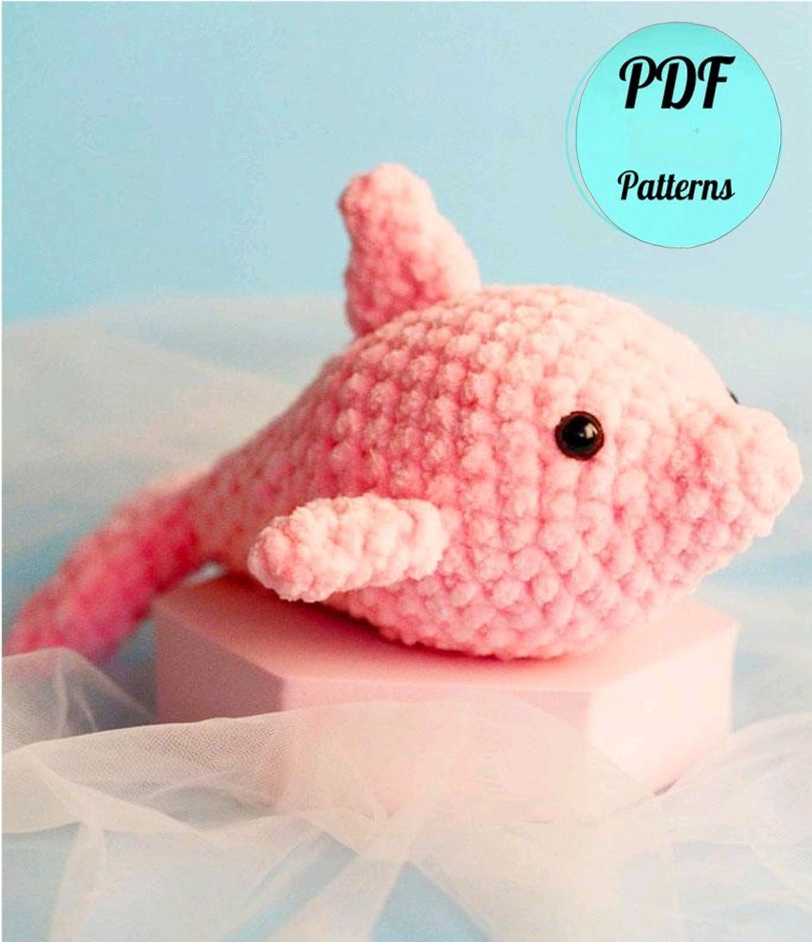 Amigurumi Dolphin Crochet Pattern PDF - Etsy