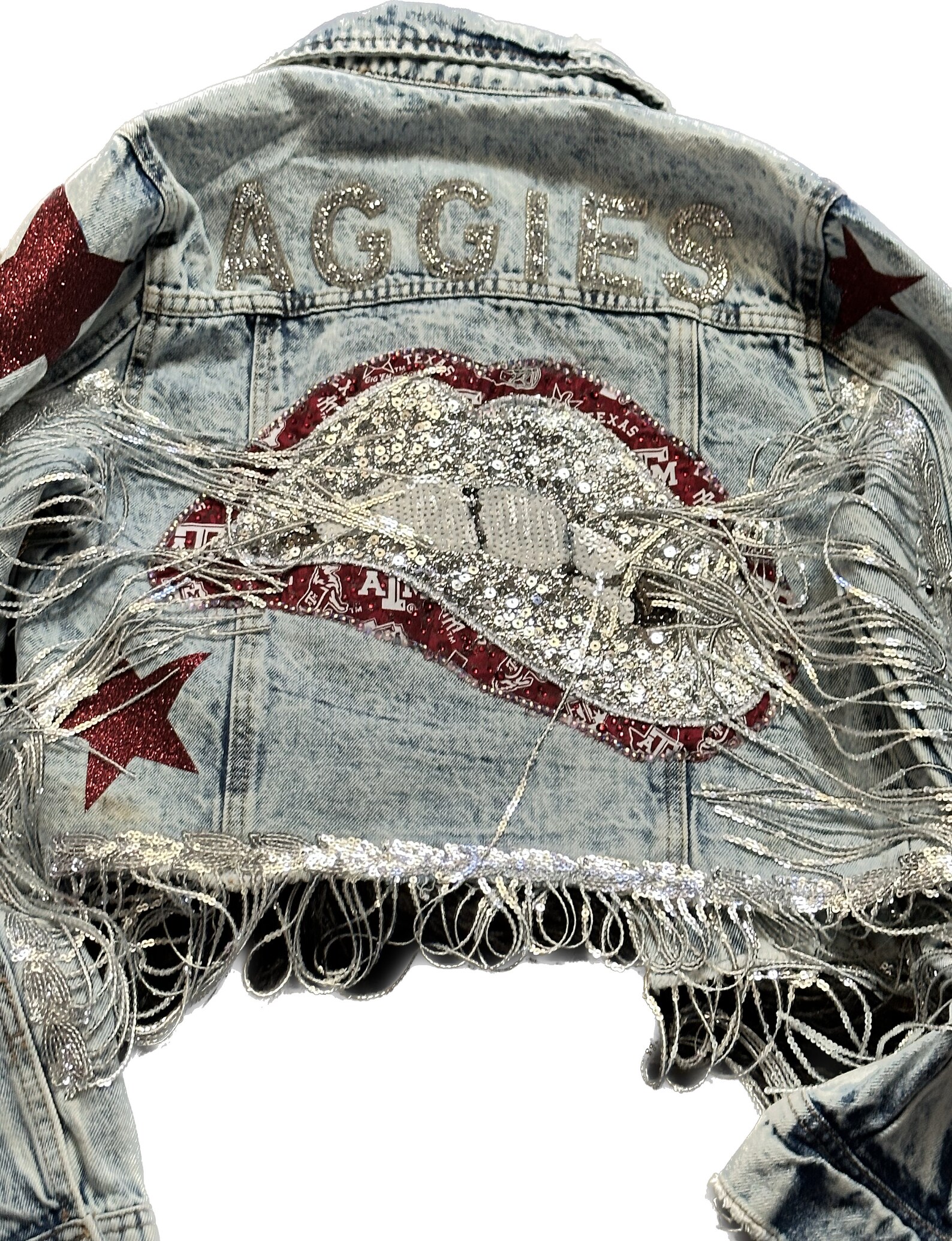 Denim Texas A&M GIG Em Jacket. Available for Shipping Today. Get Game ...