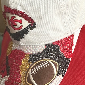 Iced KC CHIEFS Camo Hat. Made and Ready to Ship. - Etsy