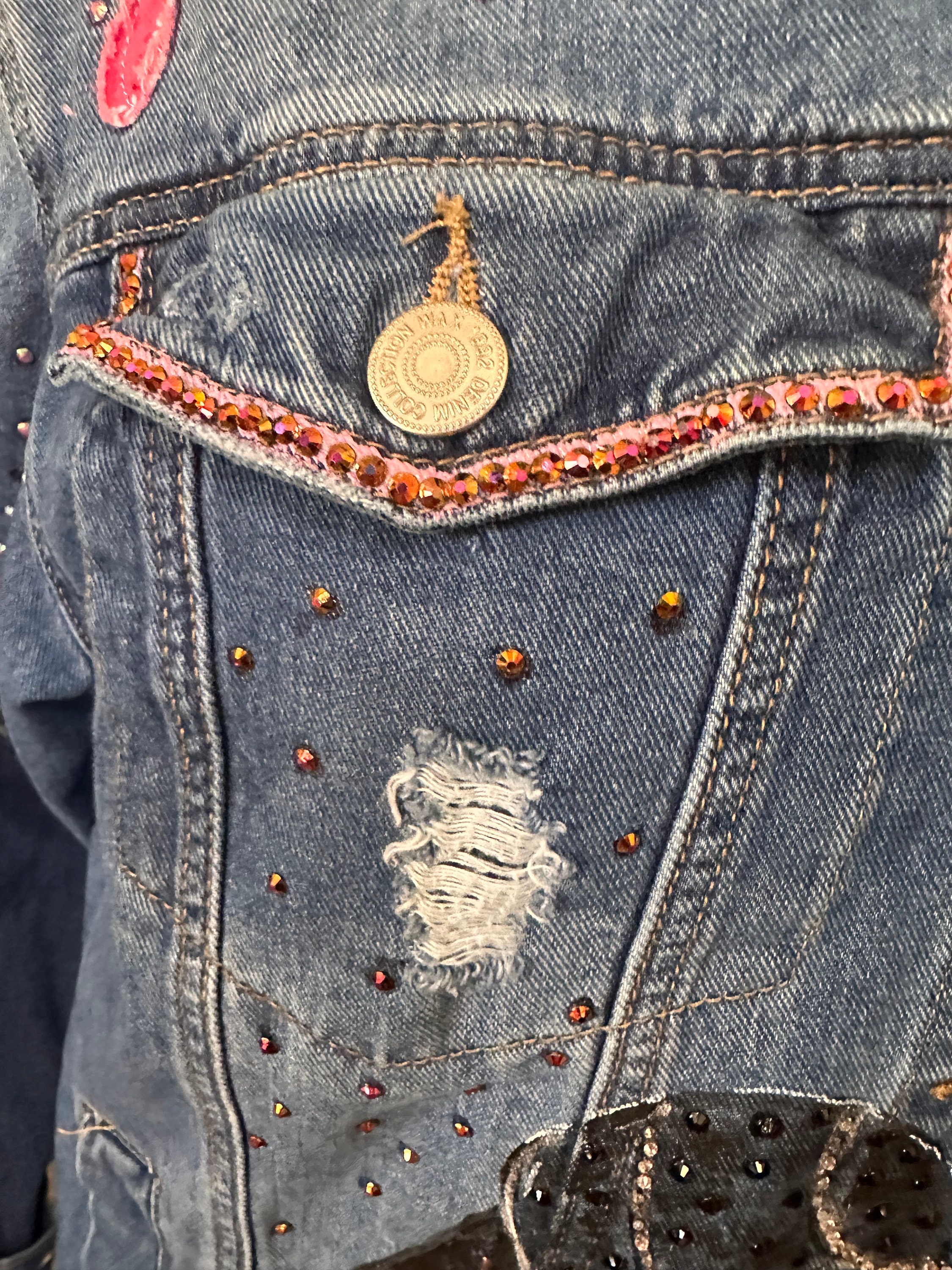 Singer Denim Jacket. Made to Order From Texas. - Etsy