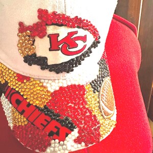 Iced KC CHIEFS Camo Hat. Made and Ready to Ship. - Etsy