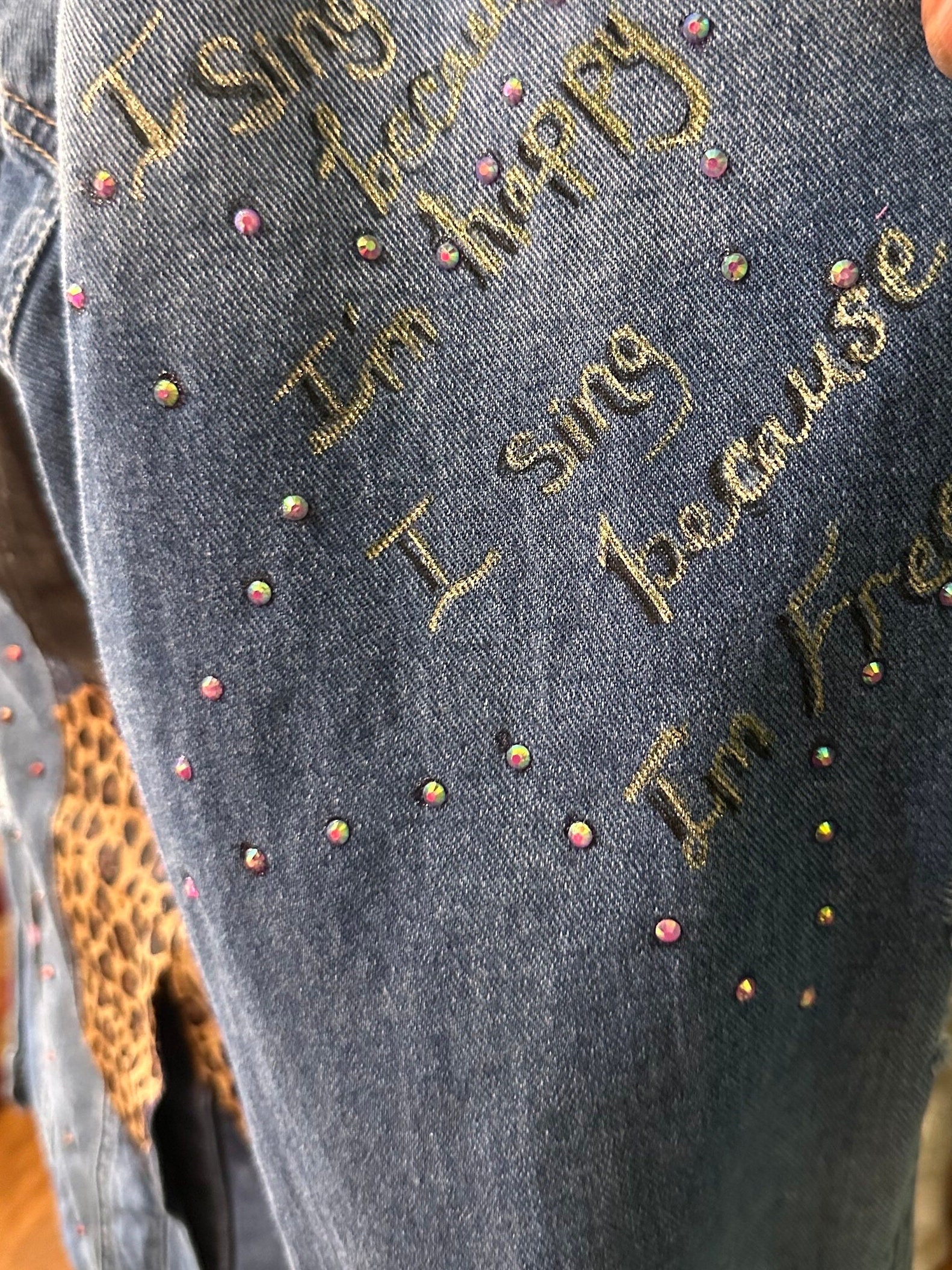 Singer Denim Jacket. Made to Order From Texas. - Etsy