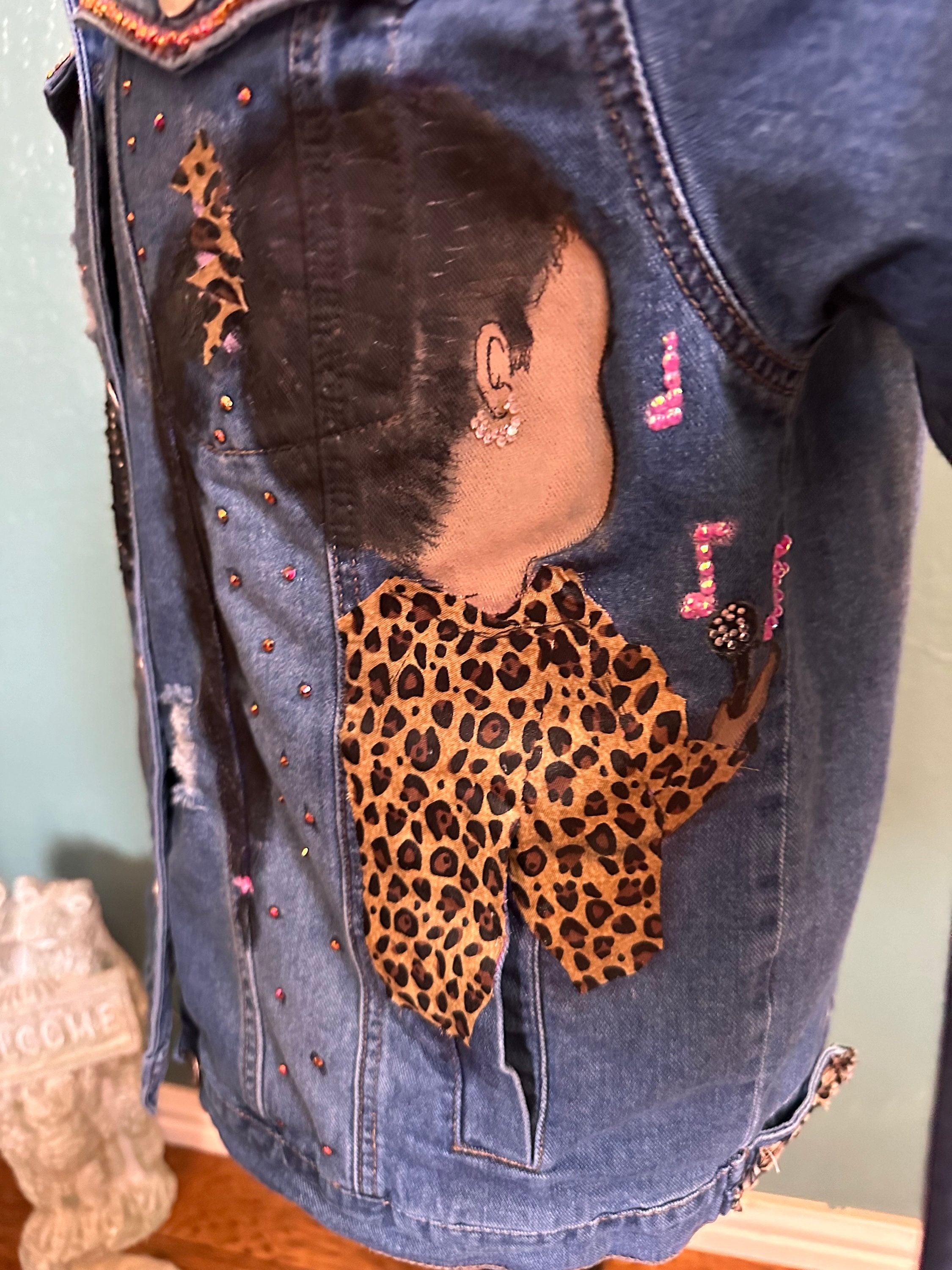 Singer Denim Jacket. Made to Order From Texas. - Etsy