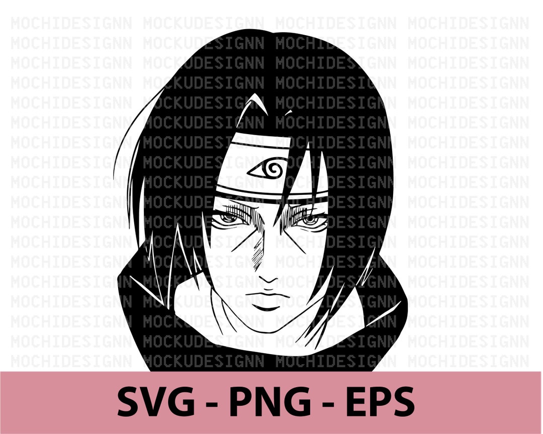 Itachi SVG-PNG-EPS Desıgn Bundle Digital Download Japanese - Etsy