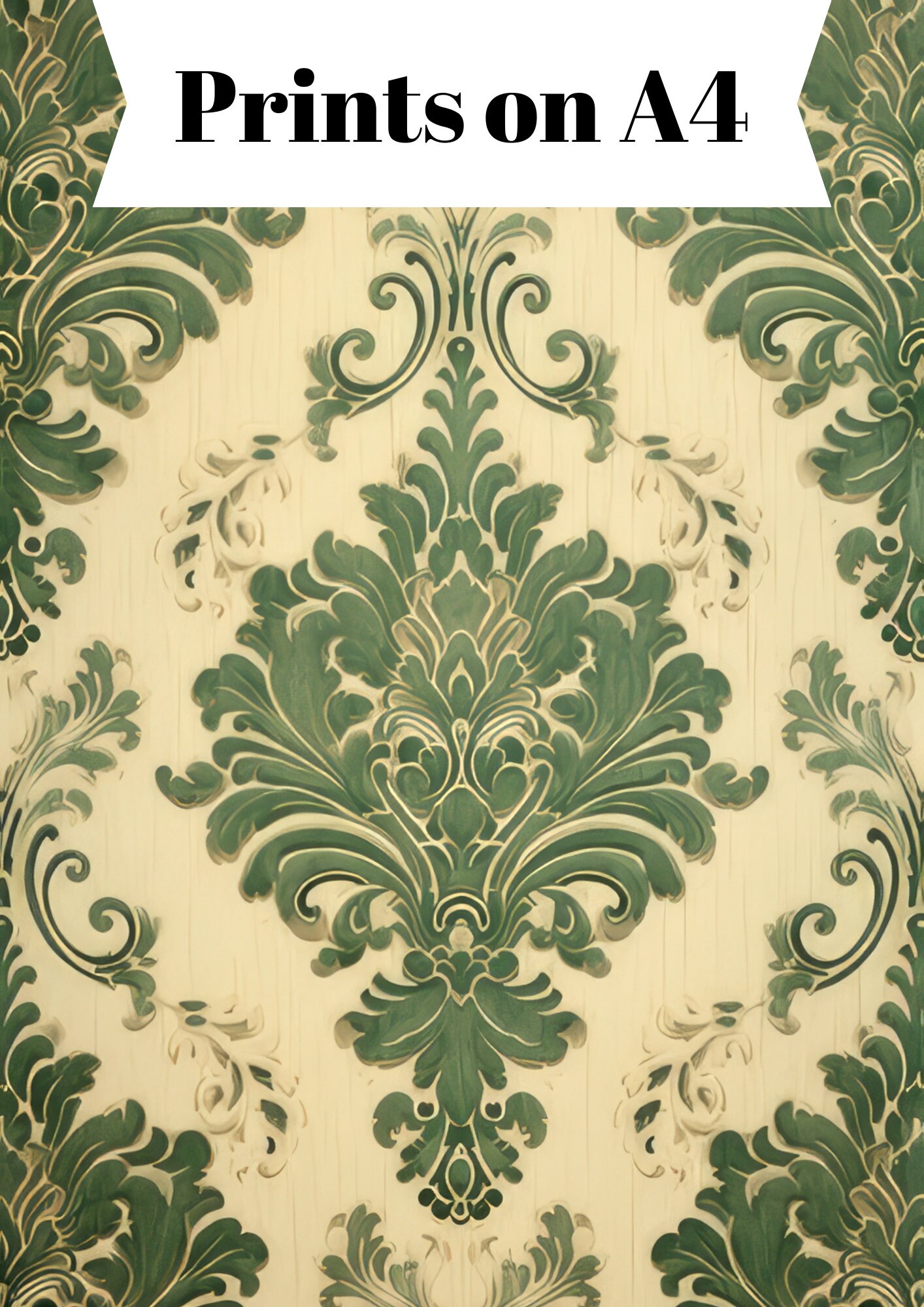 25 Junk Journal, Vintage Baroque Scrapbook Papers, Printable Digital ...