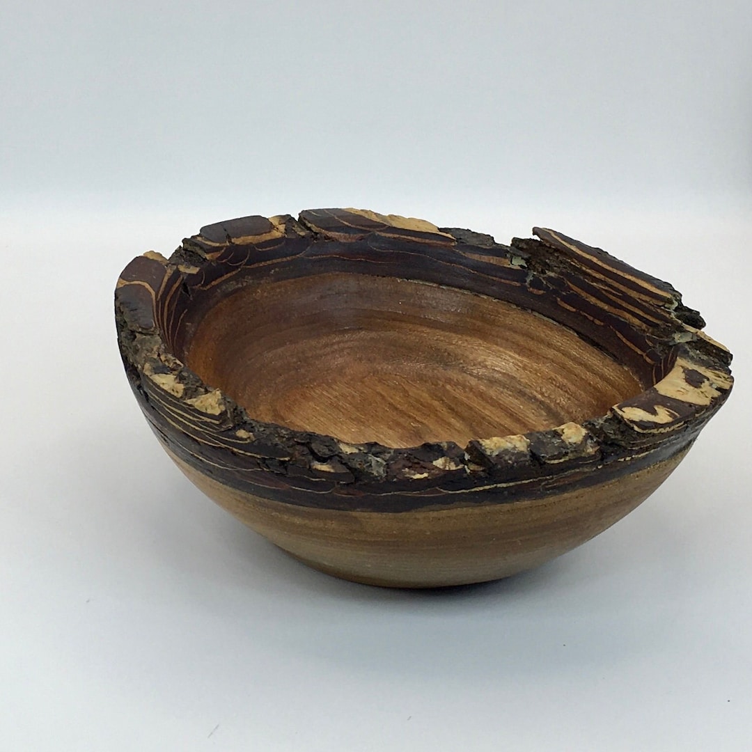 Live Edge Bowl Walnut - Etsy