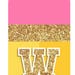 Varsity Glitter Letter Door Decor Welcome Pencil Door Composition ...