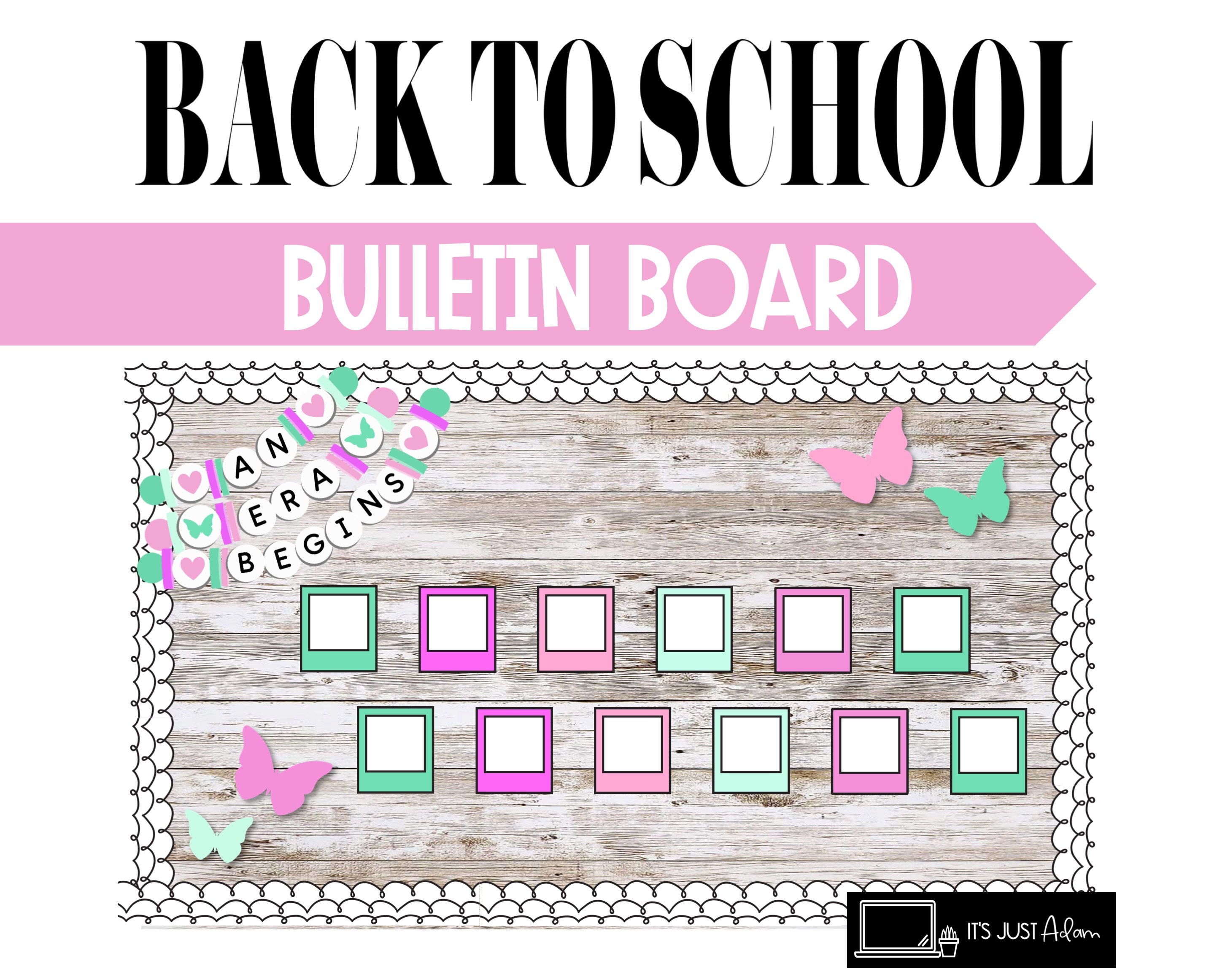 Eras Bulletin Board an Era Begins Bulletin Board Back to School Era ...