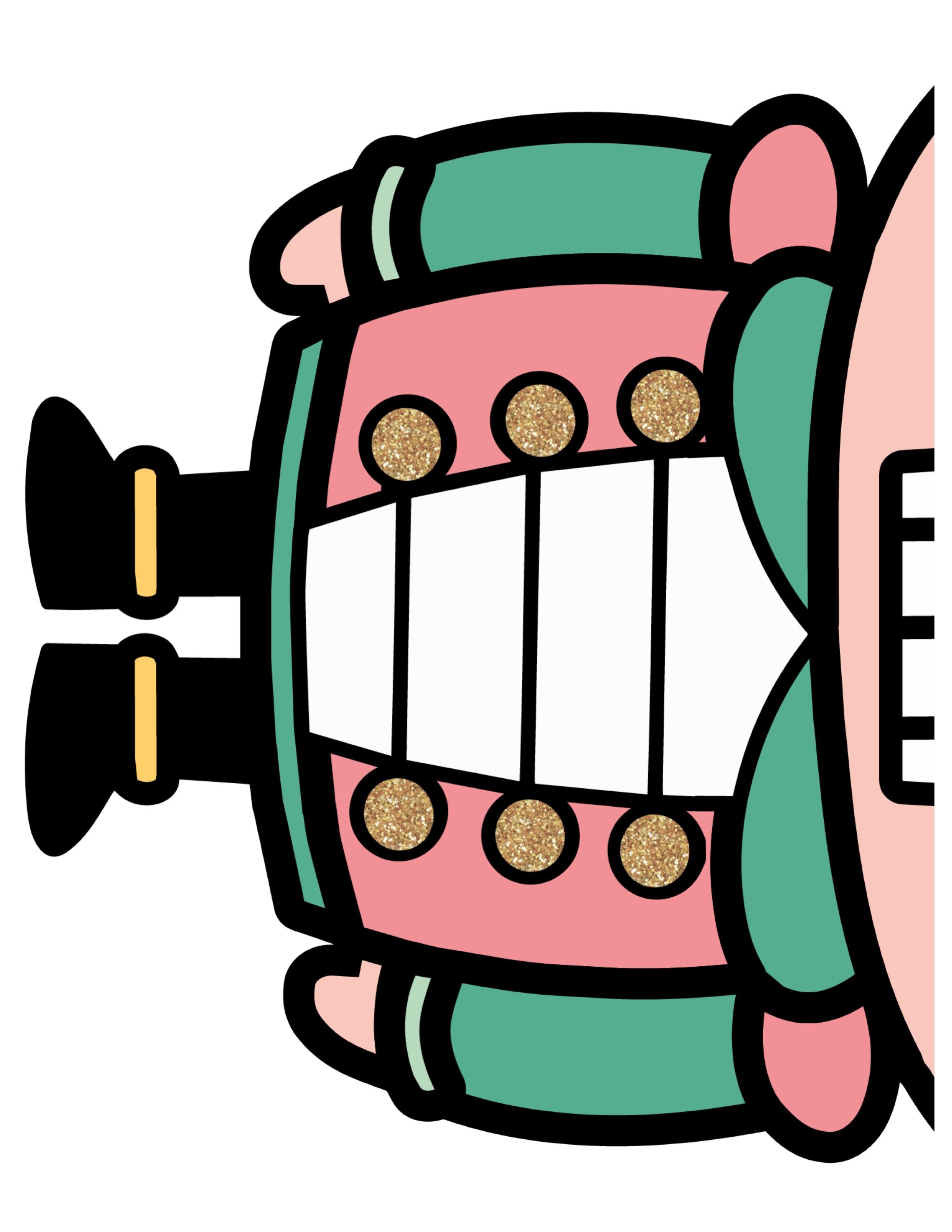 Holiday Glam Bulletin Board Borders Christmas Classroom Decor December ...