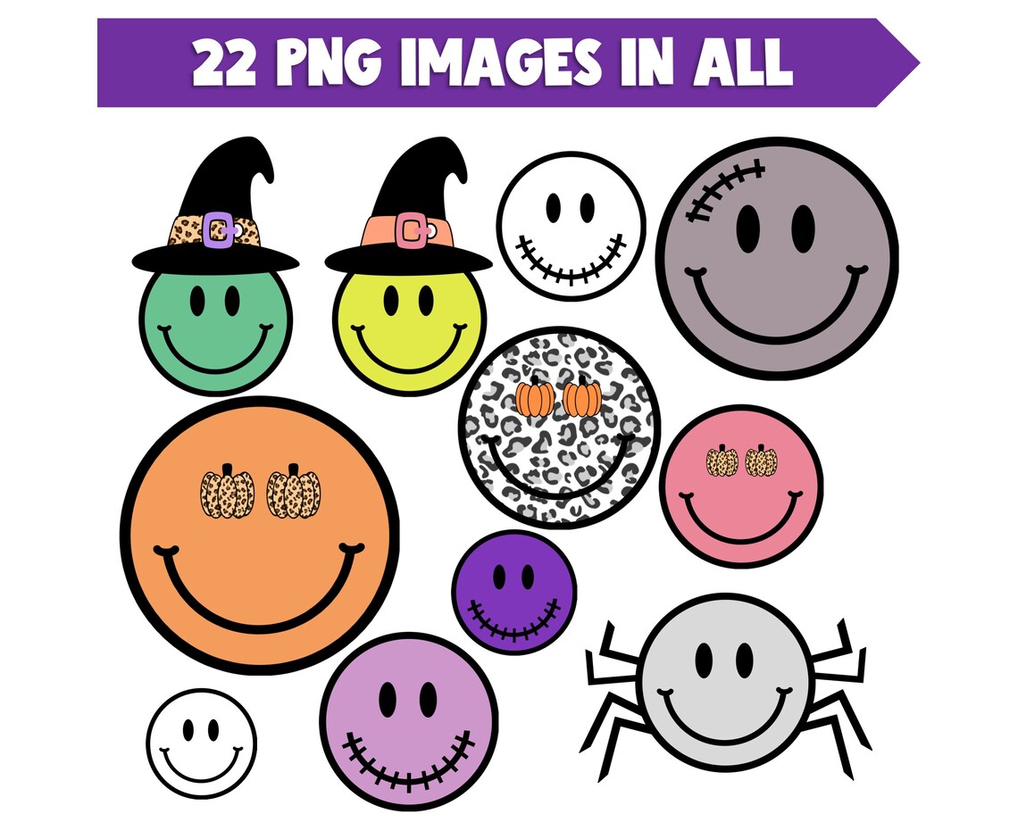 Halloween Smiley Face Clip Art Smiley Face Halloween Clip Art Halloween ...