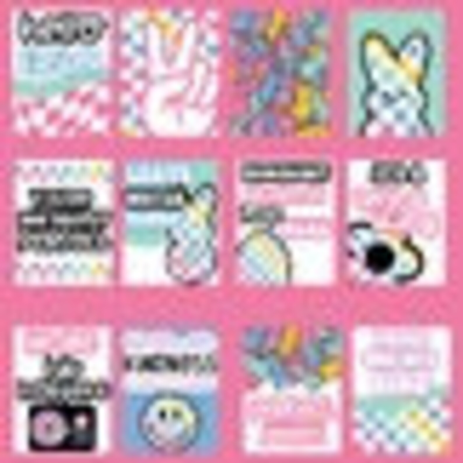 April Posters Bulletin Board Easter Posters Boho Retro Rainbow Spring ...