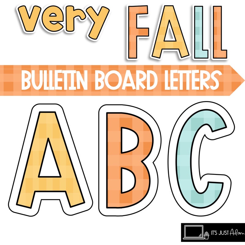 Bulletin Board Letters - Etsy