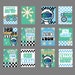 January Remix Bulletin Board Posters Yeti New Year Bulletin Board ...
