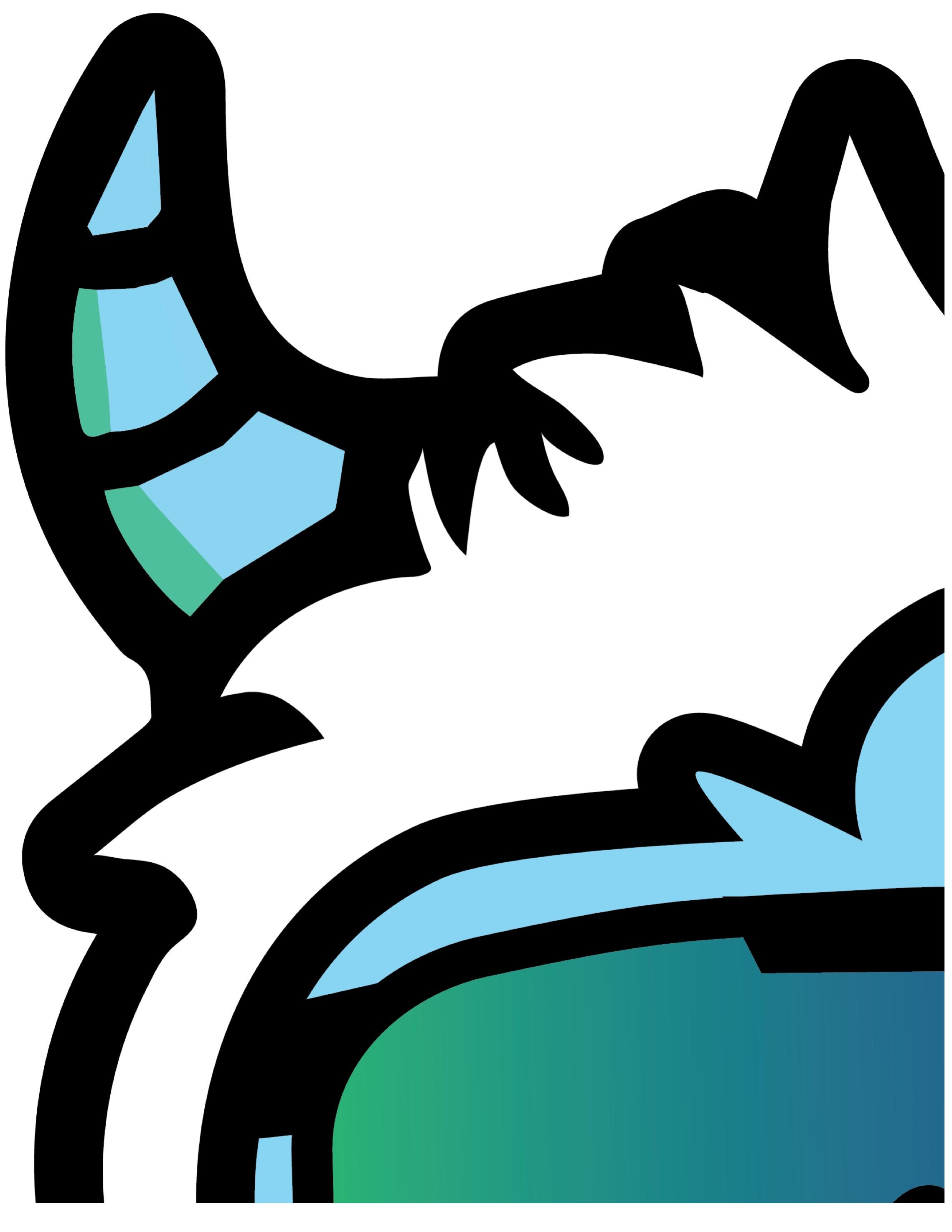 January Remix Bulletin Board Yeti New Year Bulletin Board Winter Decor ...