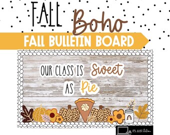 Printable Fall Borders bulletin Board 6 Designs Included - Etsy