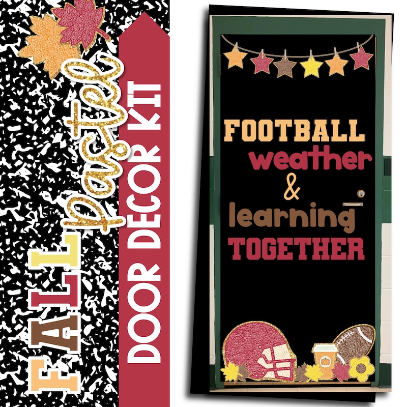 September Fall Door Decor - Etsy