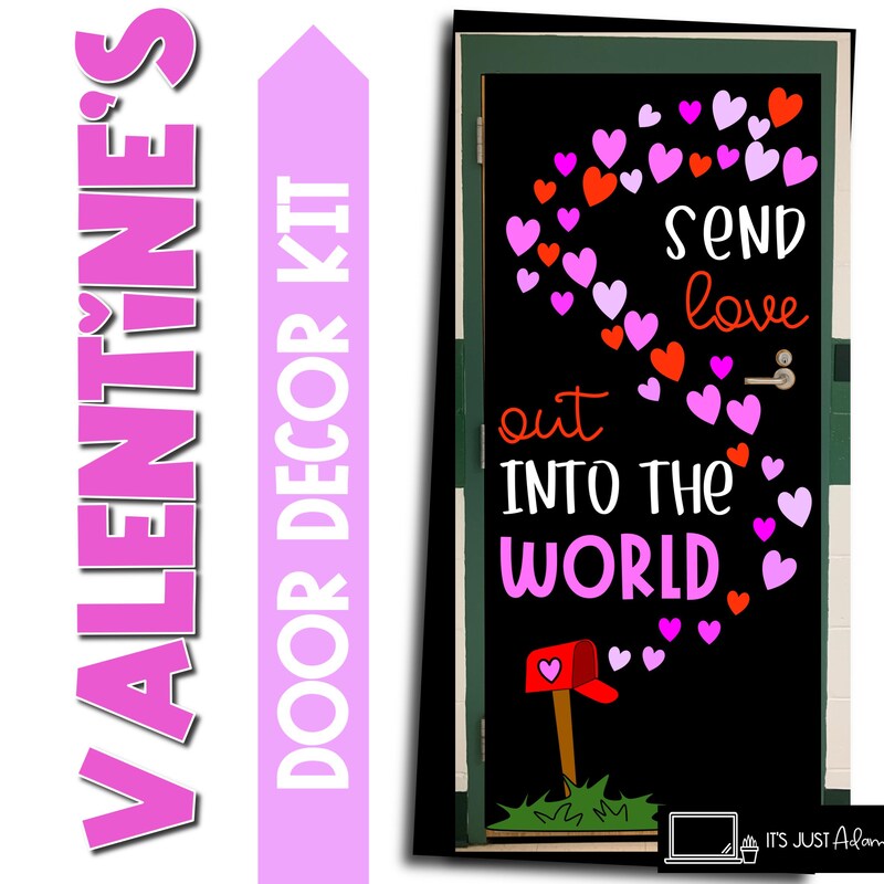 Valentine Door Decor - Etsy