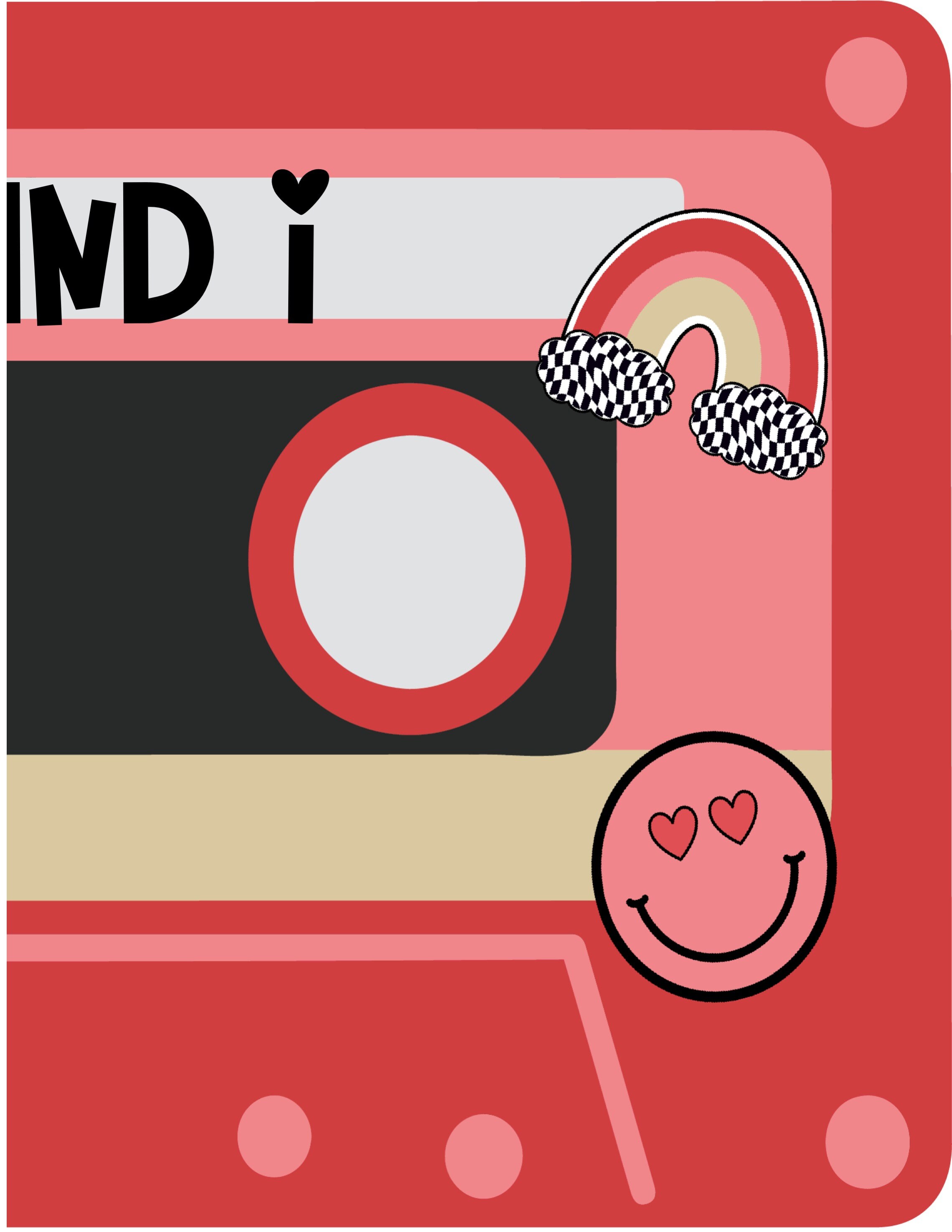 We Are the Perfect Mix Retro Rainbow February Bulletin Board Themed ...