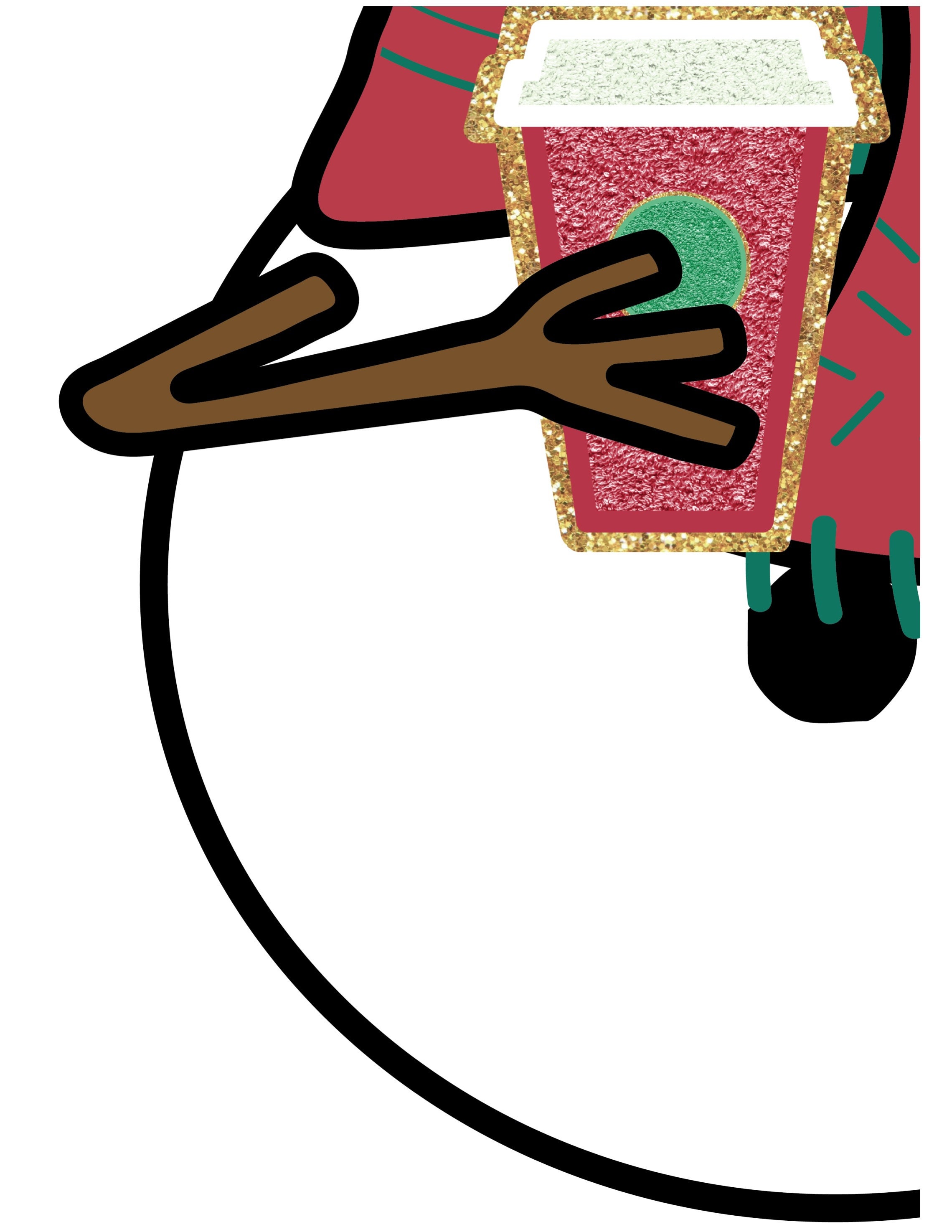 Holiday Remix Bulletin Board Borders Christmas Classroom Decor ...