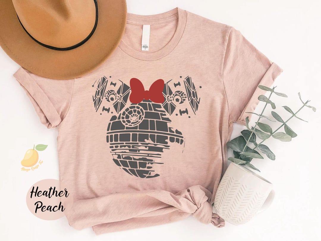 Minnie Death Star, Star Wars Shirt, Disney World Shirt, Star Wars ...