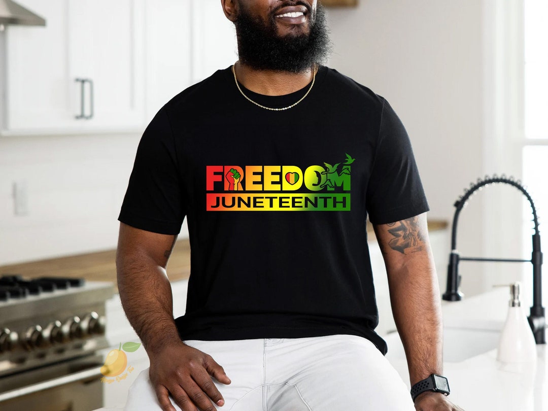 Freedom Juneteenth Shirt, Afro Woman Shirt, Juneteenth Man Shirt ...