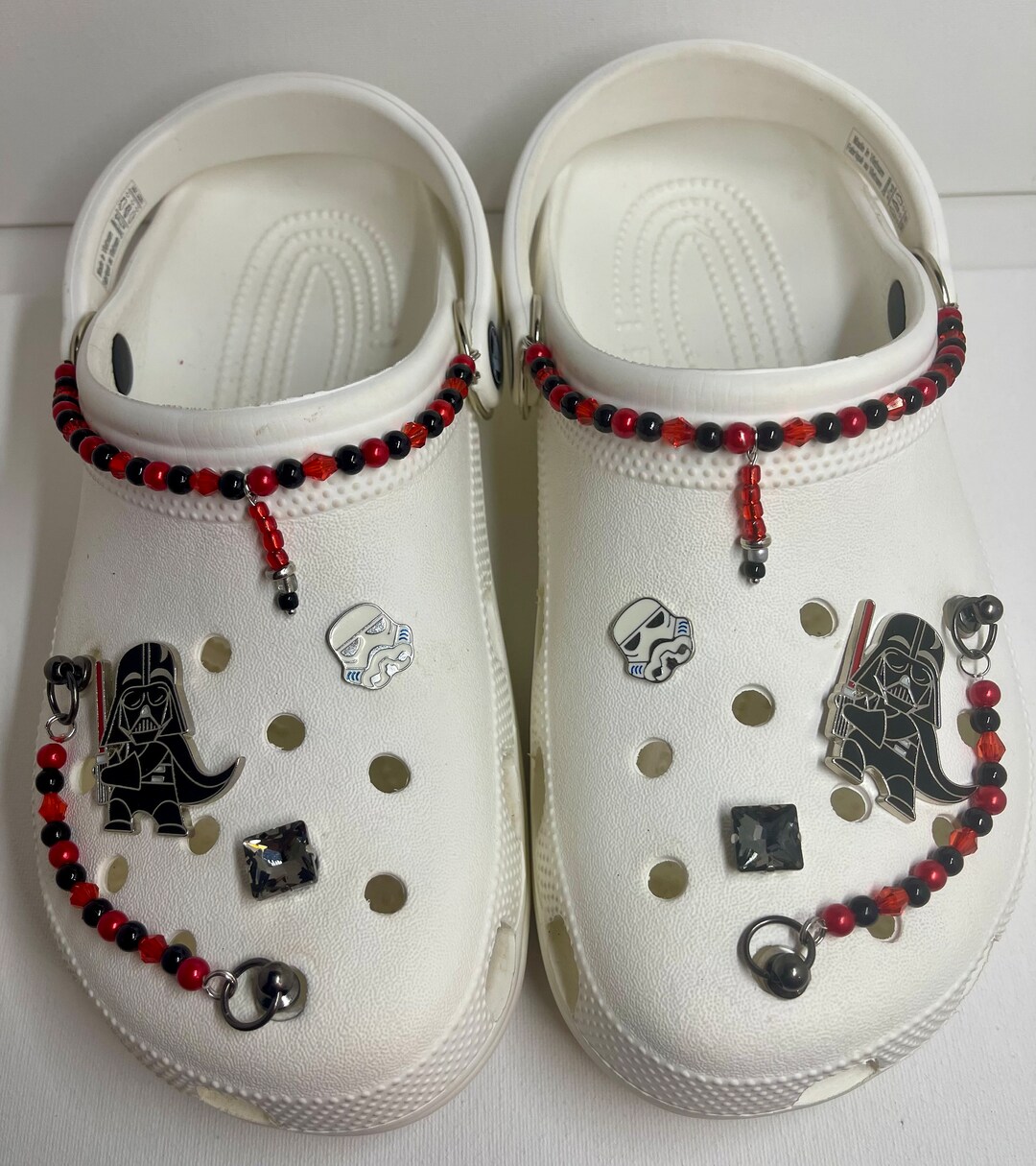 Star Wars Darth Vader Croc Charms - Etsy