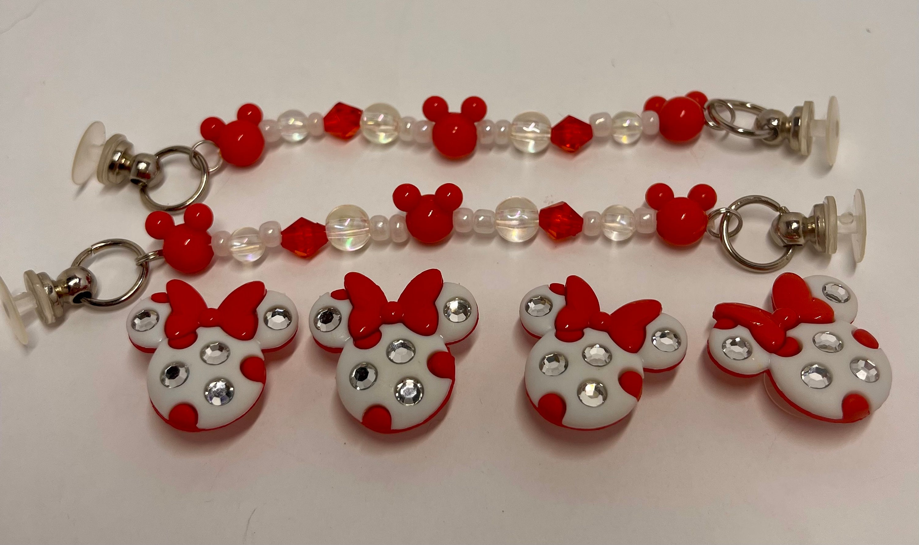 Minnie Mouse Croc Charms - Etsy
