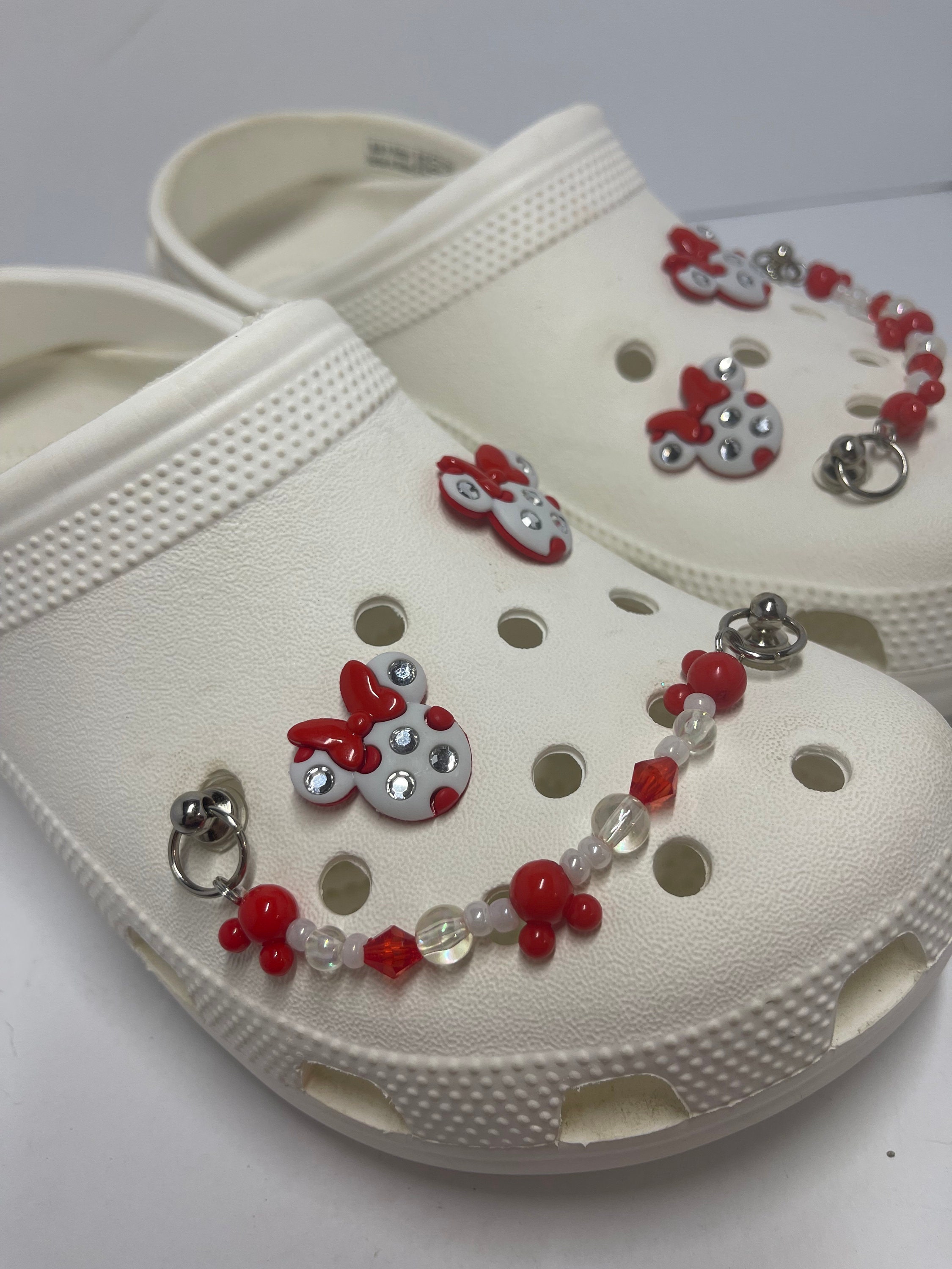 Minnie Mouse Croc Charms - Etsy