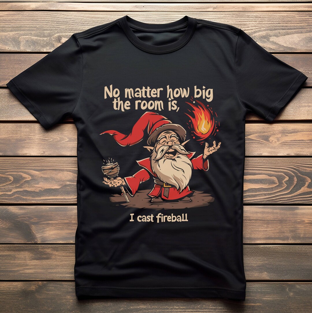Dnd T-shirt, Wizard, Dnd Gift, Nerdy Gifts, Gaming Shirt, Board Game ...
