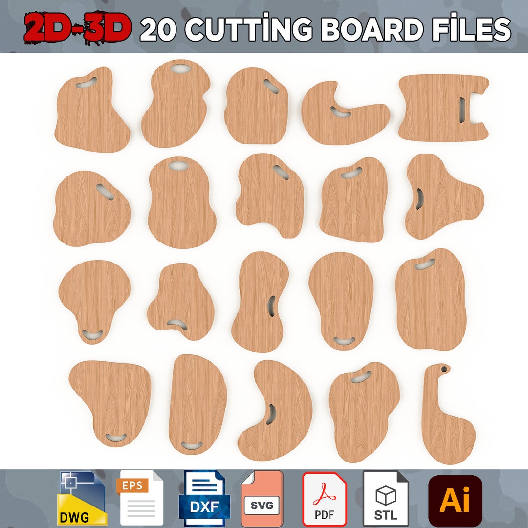 Personalized Cutting Board Svg File Wooden Cutting Board File CNC ...