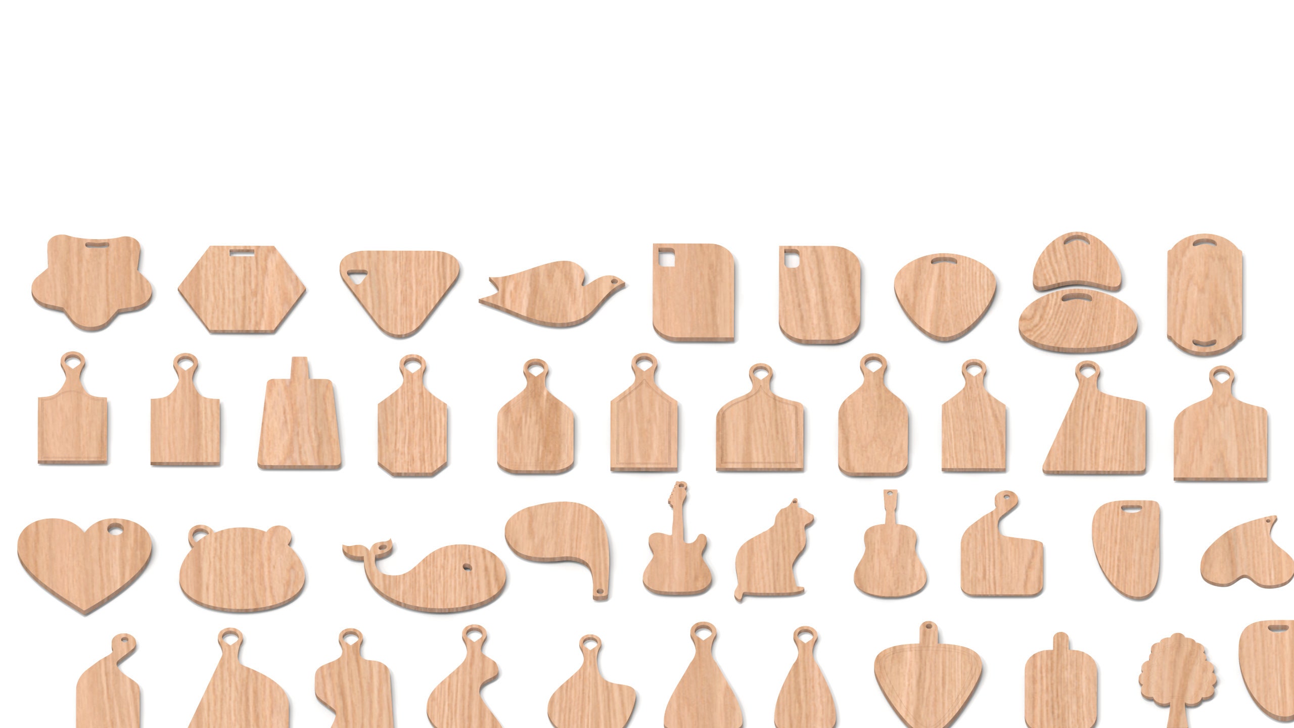 Kitchen Cutting Board SVG File Cutting Boards CNC Wooden Cutting Board ...