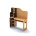 Study Table With Shelf CNC File Wooden Desk and Shelf Plan Study Desk ...