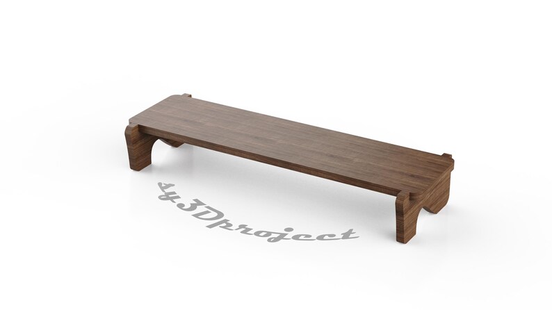 DIY Wooden Monitor Stand Cnc Furniture Plans - Laptop Stand Dxf Files ...