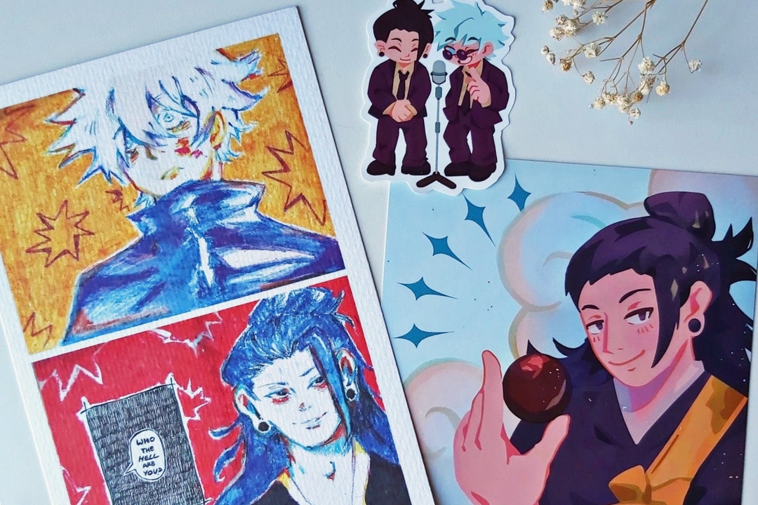 Satosugu Prints & Sticker - Etsy